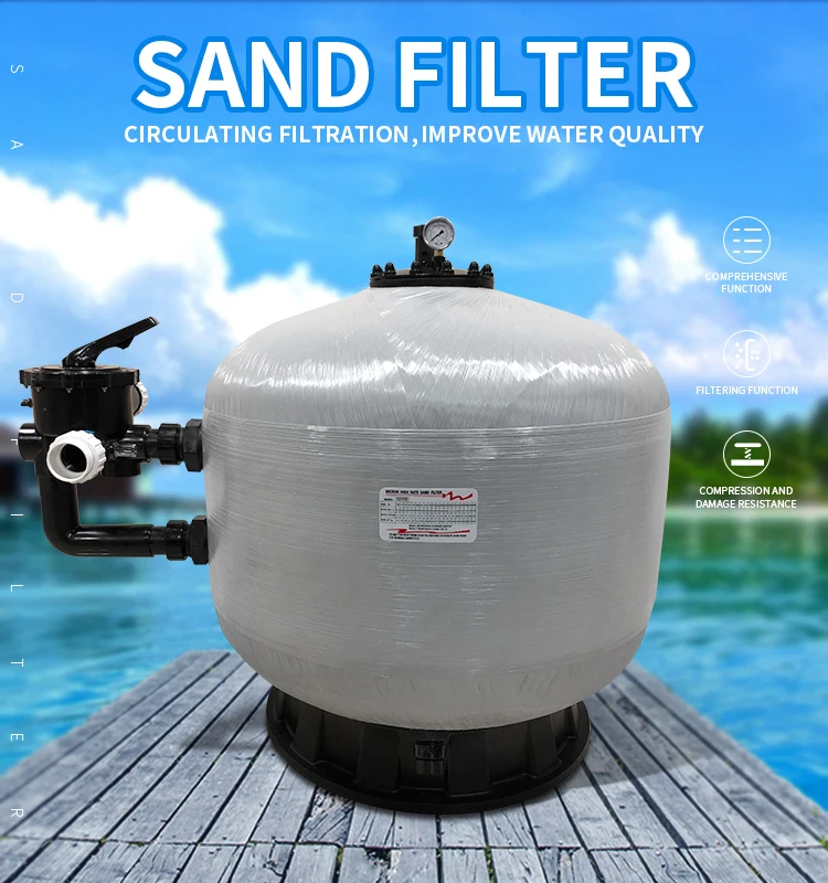 Standard Commercial Side Mounted Swimming Pool Filter System Ss700 ...