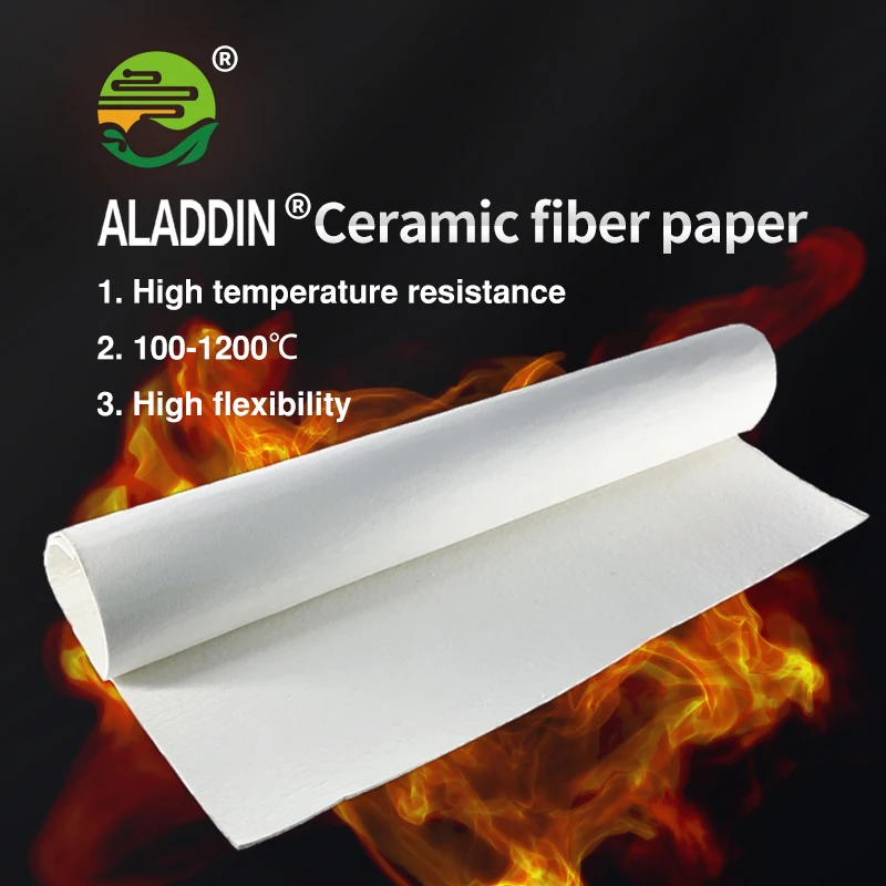 High-Temperature Fireproof Ceramic Fiber Product Thin Heat-Resistant ...