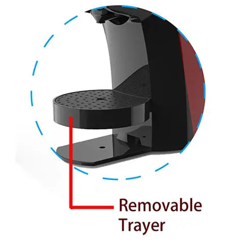 Uhome Multi Capsule Coffee Espresso Machine - 3 in 1