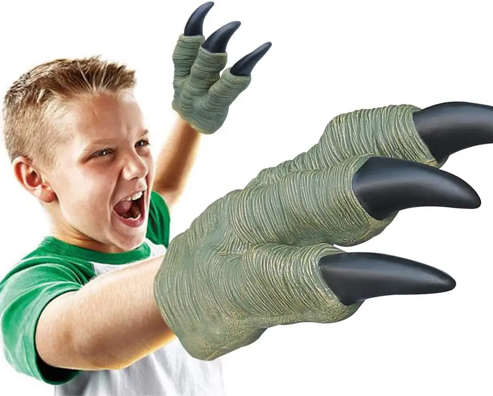 Dinosaur Claws Realistic Velociraptor Role Play Claws Halloween For ...