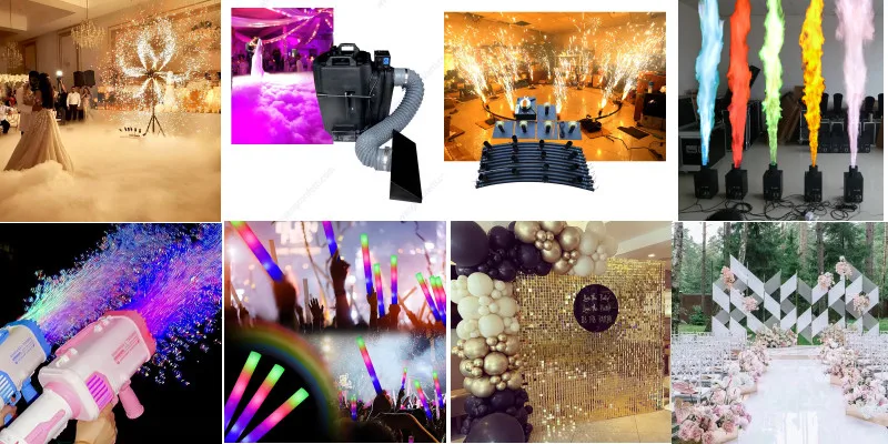 Cold Spark Machine Stage Equipment Special Effect Machine with Wireless ...