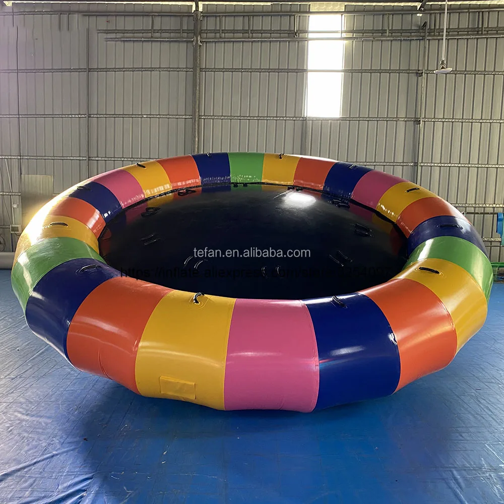 Durable Inflatable Flying Disco Boat 4m - Crazy UFO Towable