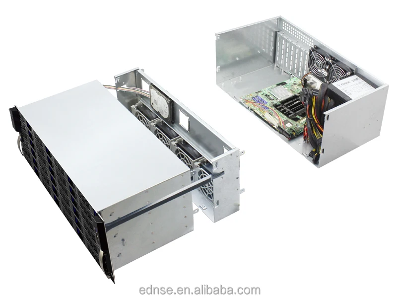 The 4u Server Chassis Is 48cm Deep,Supporting 24 Hard Disks,Redundant ...
