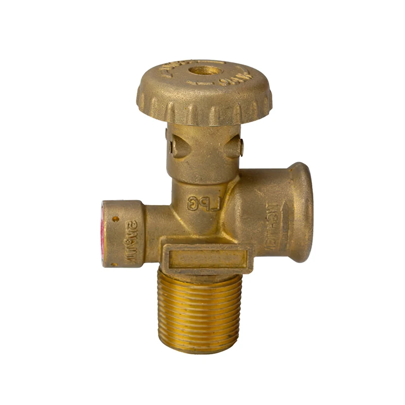 Customizable LPG Cylinder Valve YSQ-8A Inlet PZ19.2/W19.8/17E, Outlet ...