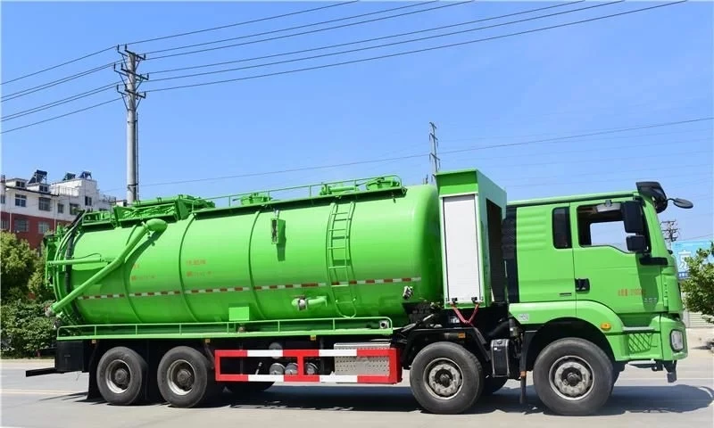 Isuzu Liuqi 6x4 Telescopic Boom Sewer Dredging Truck Sewage Suction ...