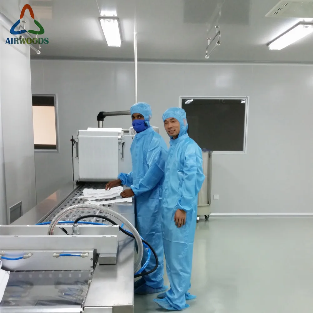 Gmp Grade Walls And Cleanroom Flooring Systems Cleanroom Hepa Filters ...