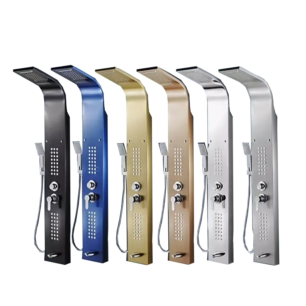 Wt-sp01 Bathroom 304 Stainless Steel Waterfall Spa Shower Panel - Buy ...