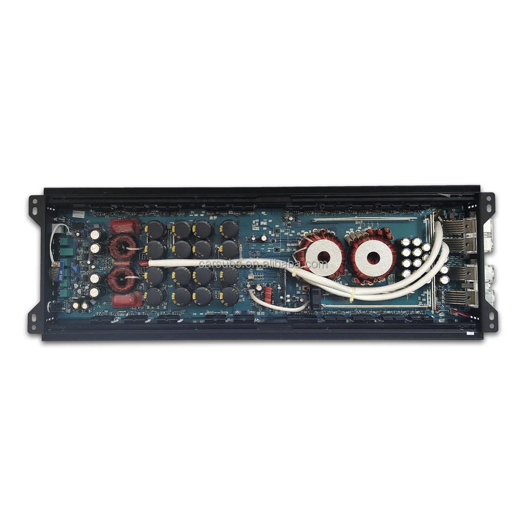 OEM Korea Board RMS 4000W Car SPL Subwoofer Amplifier Dynamic 0.5 Ohm ...