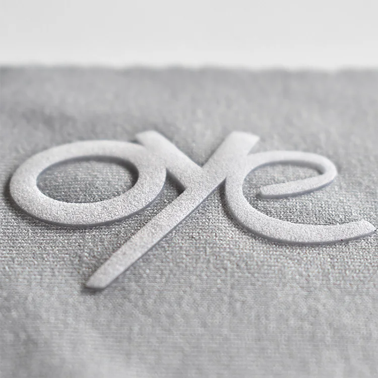 3D Puff Print Heat Transfer Rubber Badge Patch Light Change Cloth ...