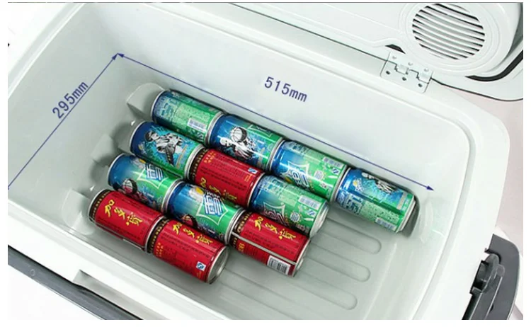 Portable Electric Car Cooler Box 12v 45 Liter Cooler Box with Wheel ...