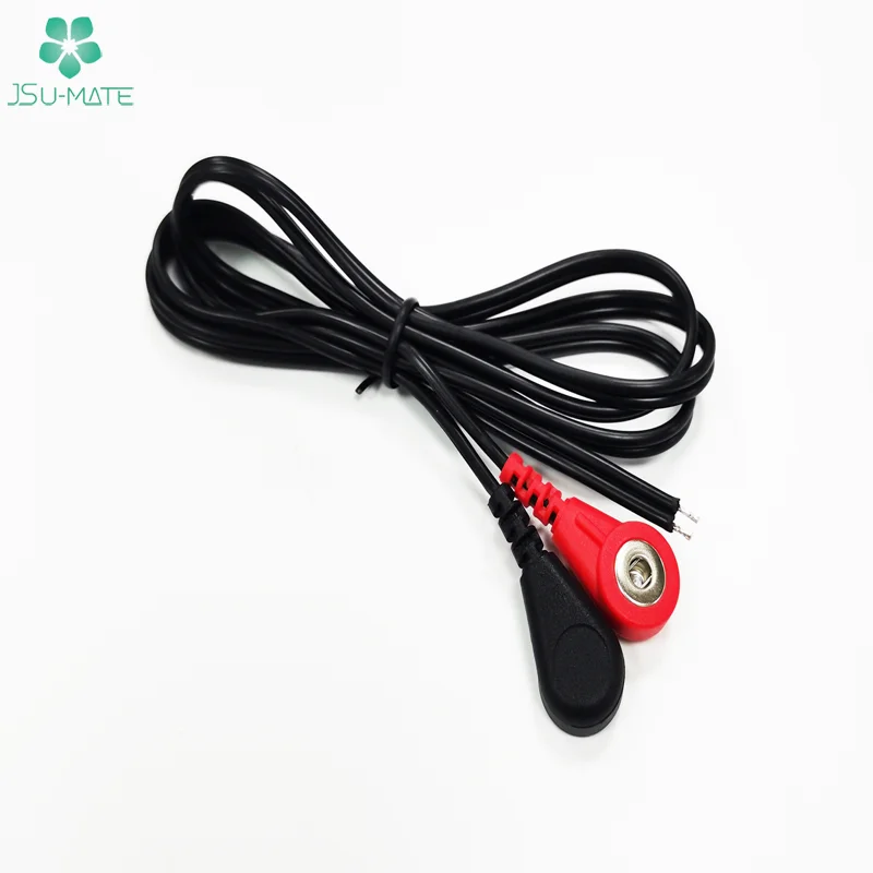 Custom Flat Ecg Eeg Medical Electrodes Cable Ems Lead Wire Tens Cable ...