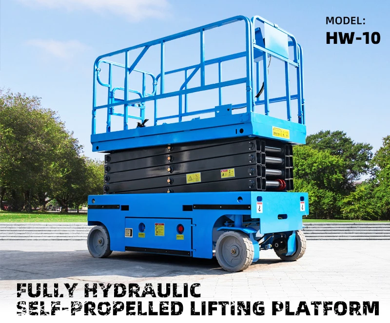 Mini Home Mobile Scissor Lift - Hengwang Electric Hydraulic Platform