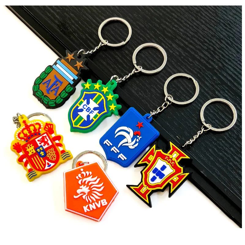 Wholesale Promotional Keychains Custom Logo 2d Soft Pvc Sport Keychains ...