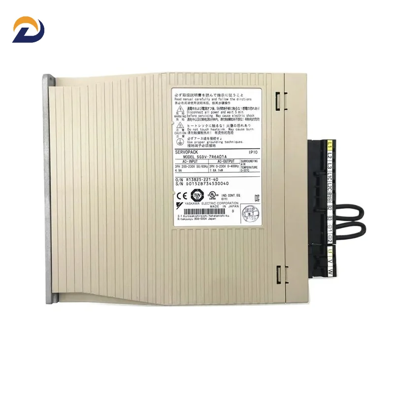 Sgdv-7r6a01a 1kw Electric Industrial Yaskawa Sgdv 01type Series Ac ...