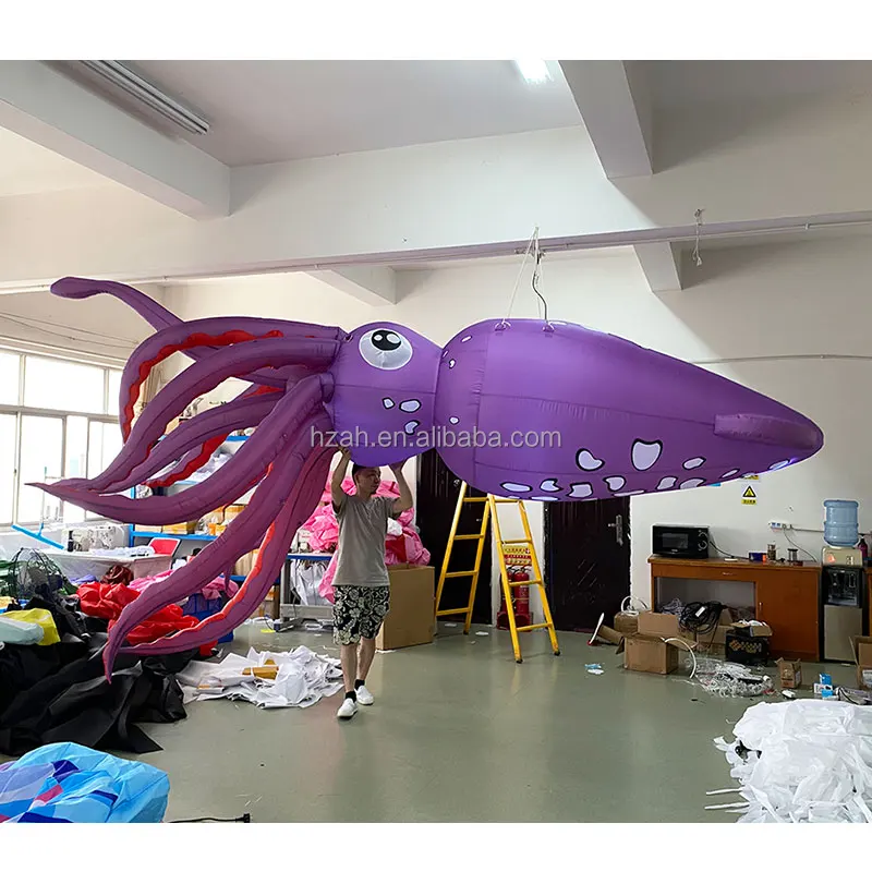 Inflatable Tentacles Halloween Monster Arms For Rooftop Building ...