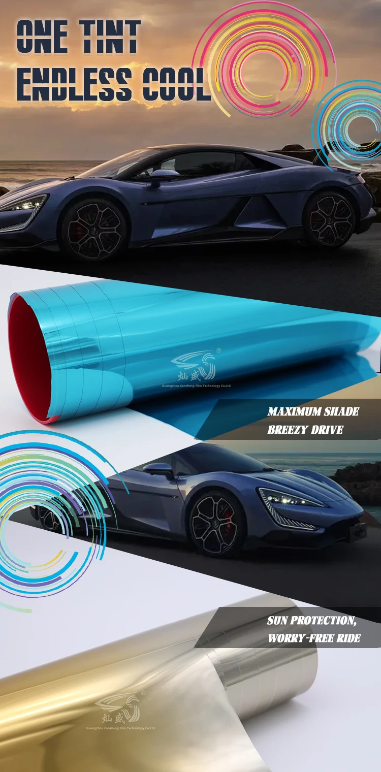 Wave Pattern Gradient Car Windshield Tint | Anti-Dazzle & Fashionable ...