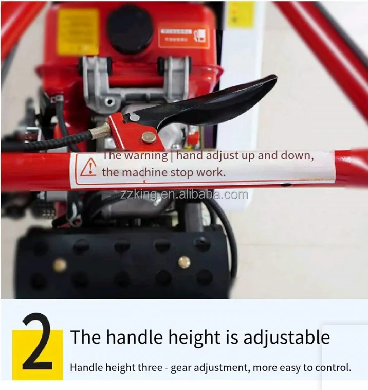 Hand Push Lawn Mower with Electric Start - 9hp/12hp Diesel Engine