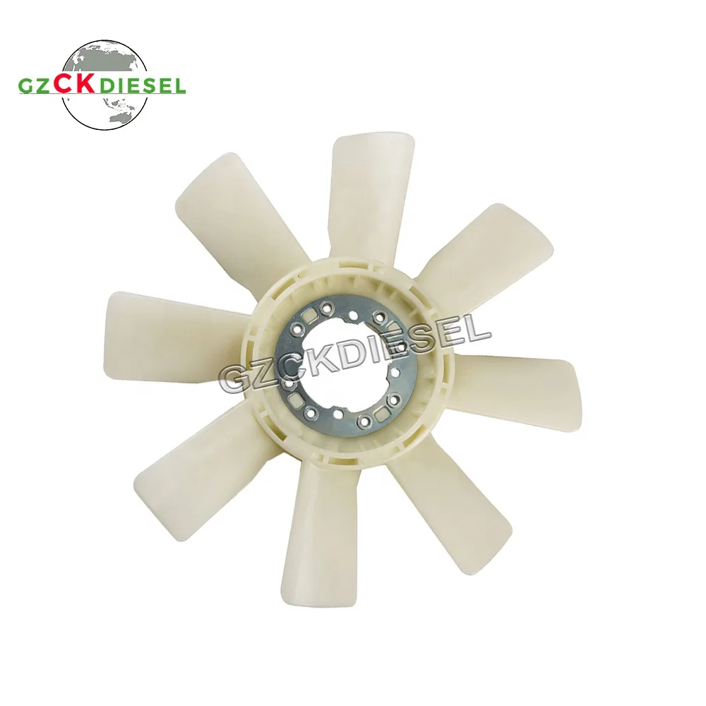 8-Leaf 4-Holes Fan Blade 1-13660-140-0 1136601400 for SH200 6BD1 Engine ...