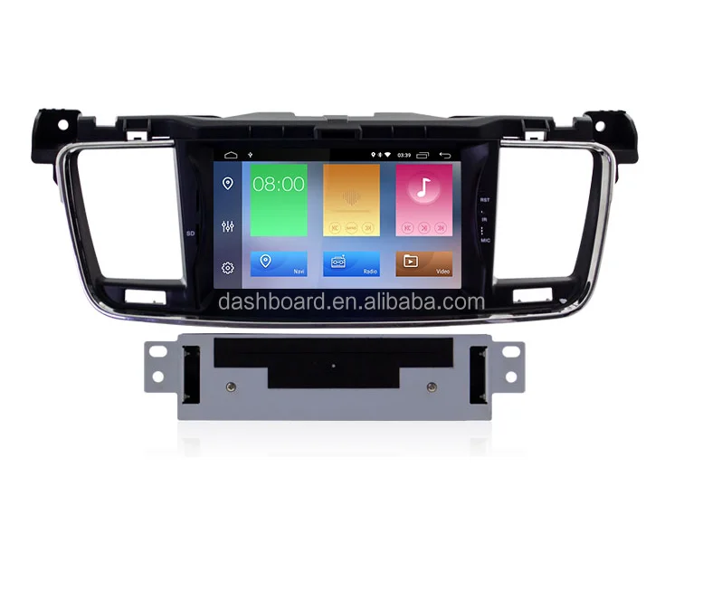 7" Android 10 Car Radio Carplay for Peugeot 508 2010-2015 Touch Screen ...