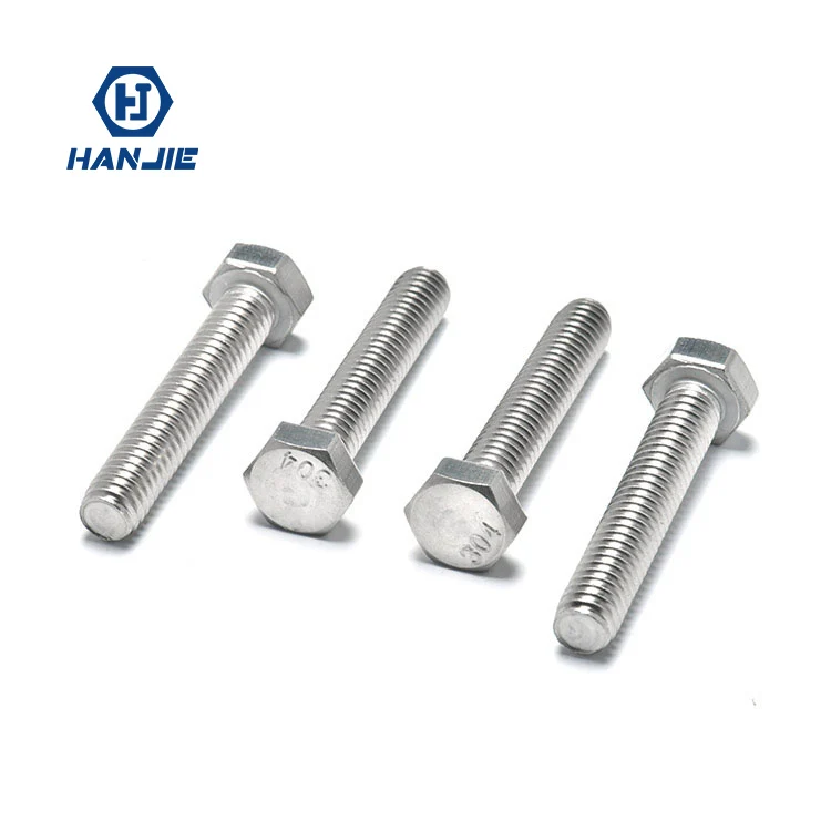 Bolts M6 M8 M10 Grade 8.8 SS304 Steel Hex Bolt & Nut - High Strength ...