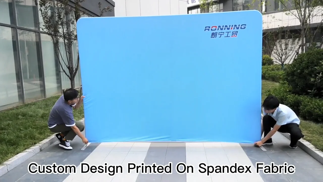 Promotional Sublimation 8x10ft Fabric Pop Up Display Stand For ...
