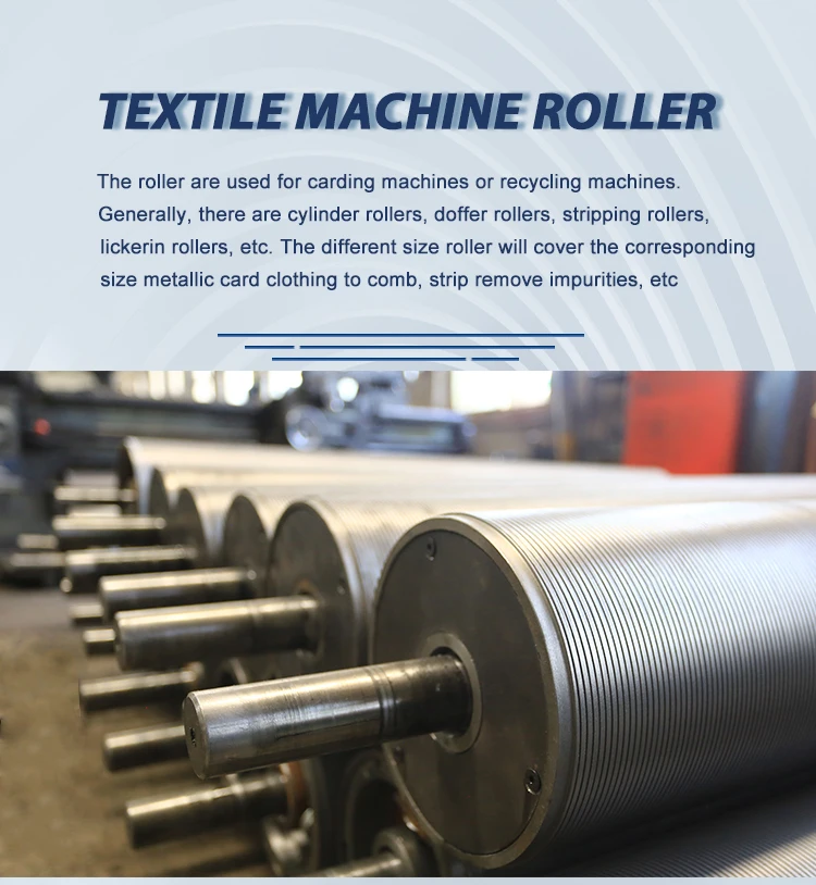 Textile Machine Parts of Cylinder and Doffer Roller| Alibaba.com