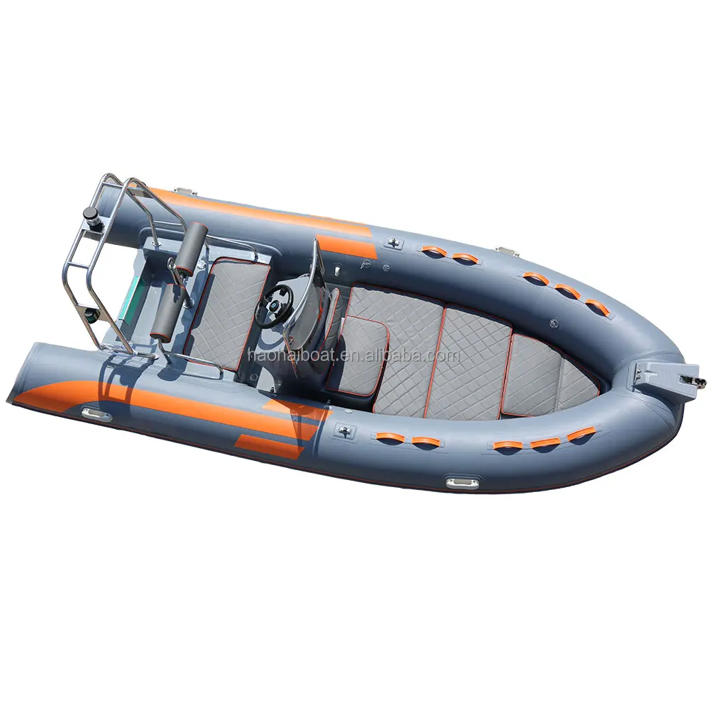 4.8m Inflatable Pontoon Rib Boat Fiberglass Rib Boat - Buy Fiberglass ...