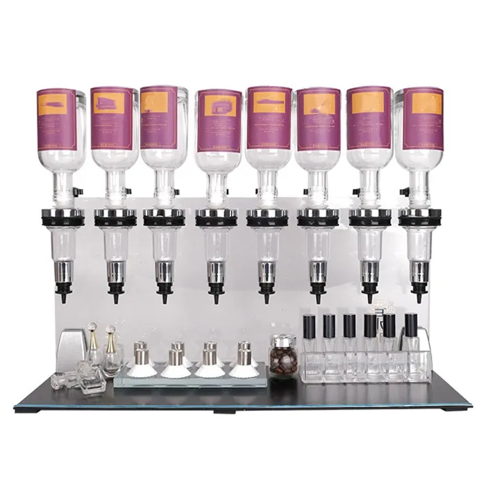 8 Heads 200ml Glass Bottles Perfume Bar Set 8 Heads Perfume Bar Set ...