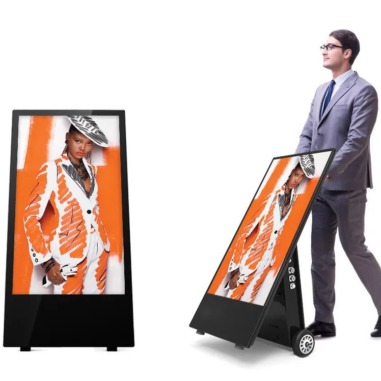 43inch 1500nits Portable Outdoor Waterproof Digital Signage Ip65 ...