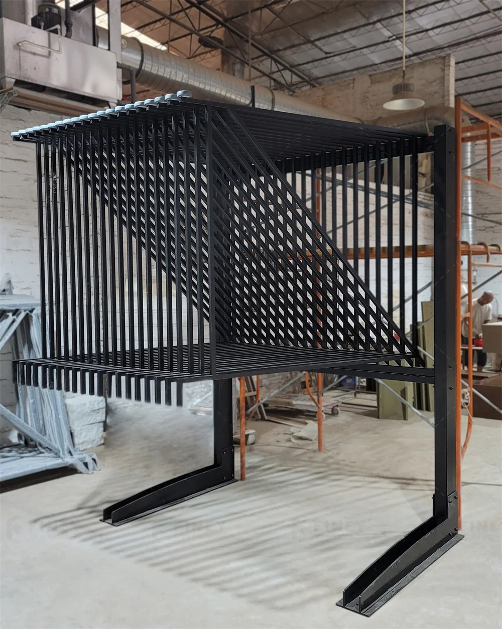 Customized Hanger Rug Rack - Perfect for Carpet Display