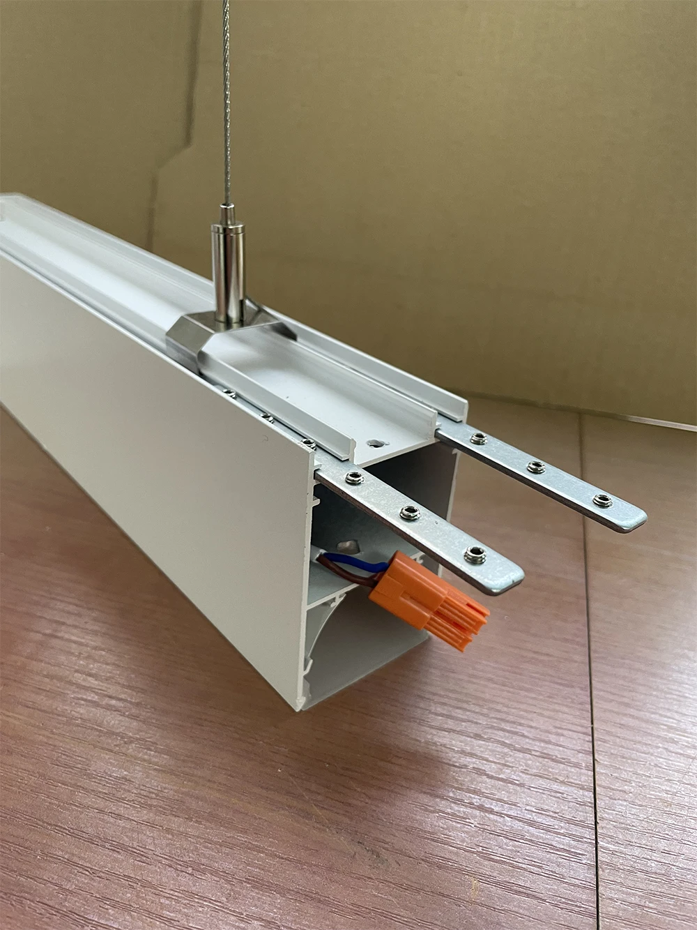 Connectable LED Profile Linear Light Fixtures Rectangular Ceiling ...