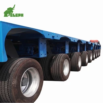 Heavy Hydraulic Multi Axles Low Bed Self Propelled Modular Transporter ...
