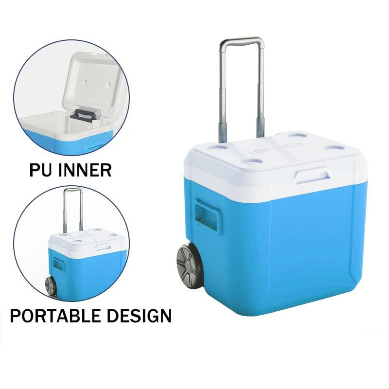 52l Outdoor Camping Industrial Design Box With Moving Wheels Portable ...