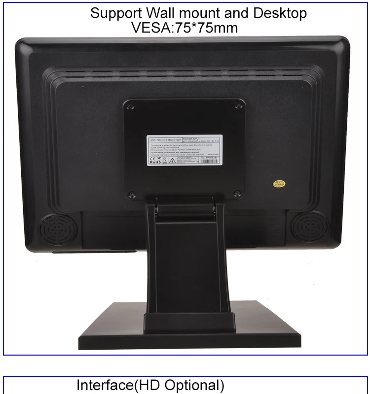 15 17 19 Inch Tft Lcd Touch Screen Monitor Cheap 19 Inch Led Touch ...