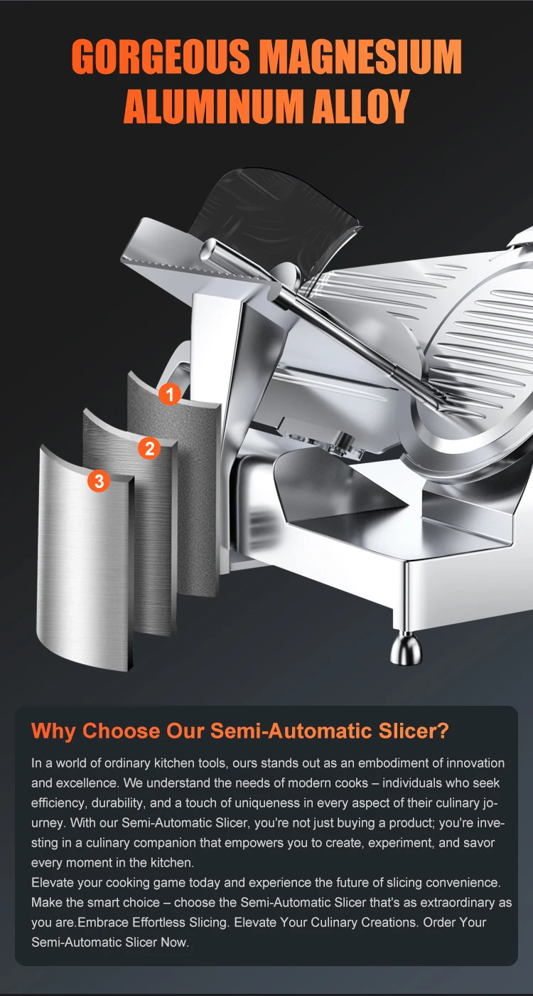 Hotel Restaurant Kitchen Catering Equipment Meat Grinders And Slicers ...