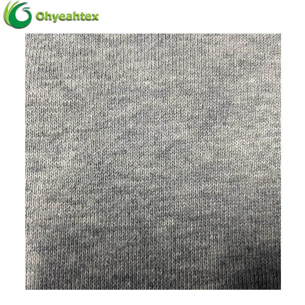 Heavy Weight 400gsm French Terry 100% Organic Cotton Fabric For ...