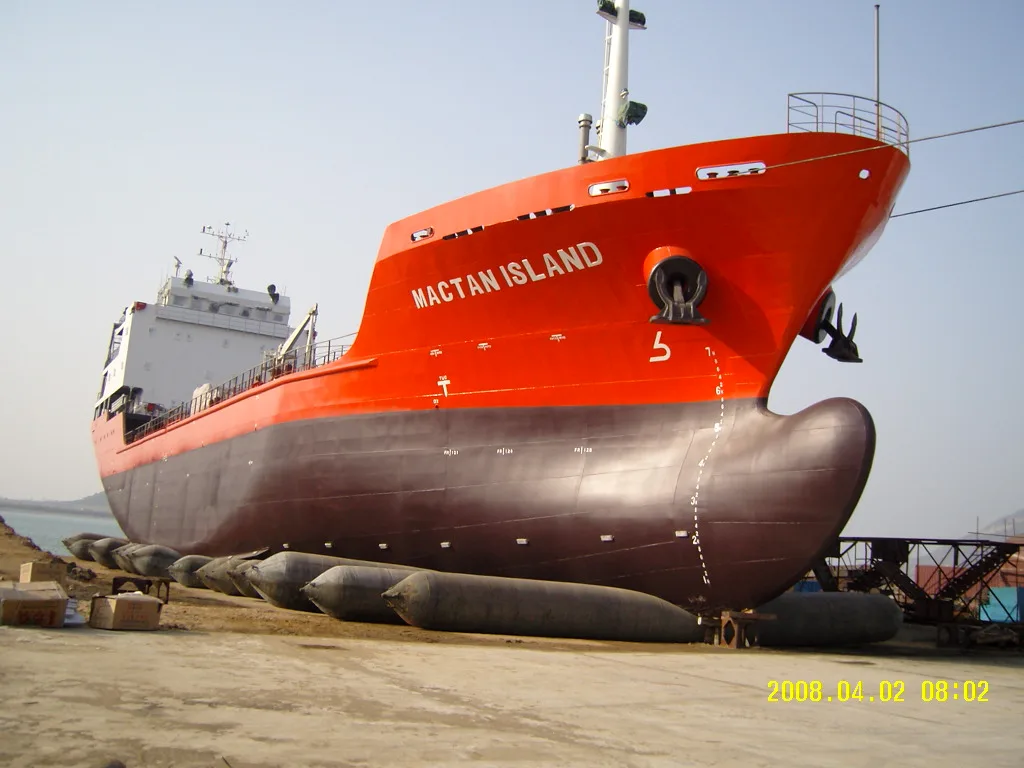 Marine Ship Launching Moving Rubber Airbag Air Bag For Ship Use - Buy ...