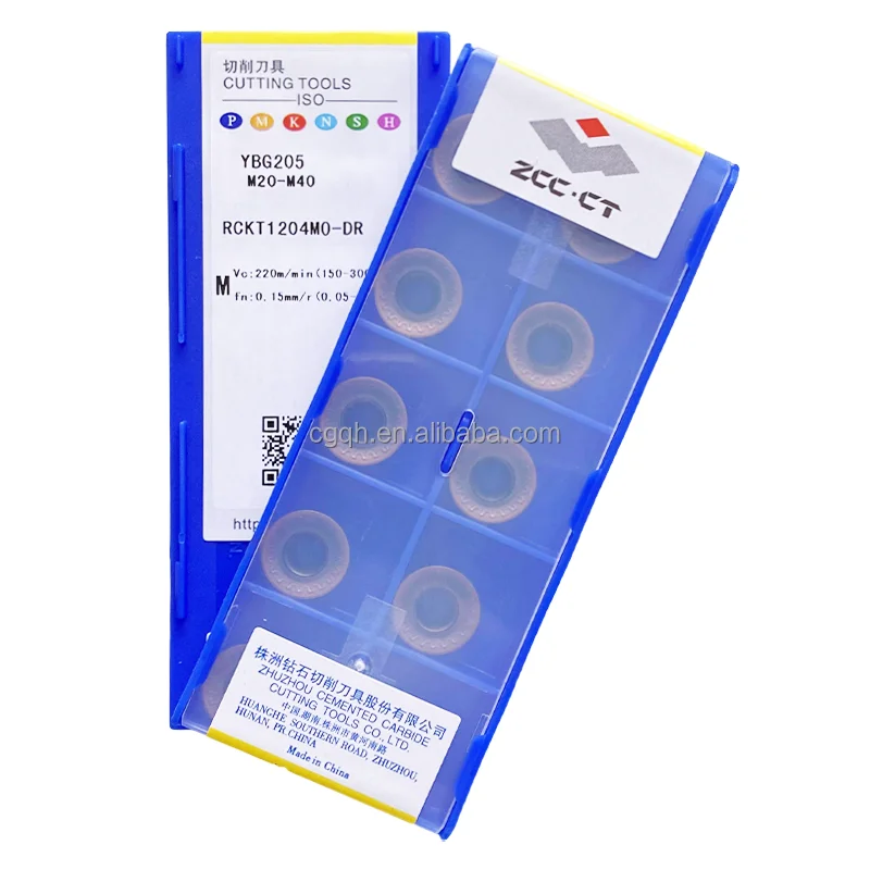Zcc Rckt Ybg205 Rckt1204mo-dr Carbide Inserts Cnc Turning Tool Lathe ...