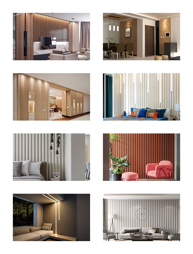 Wpc Pvc Wall Panel Fluted Interior Wall Panel For House - Buy Wpc Wall ...