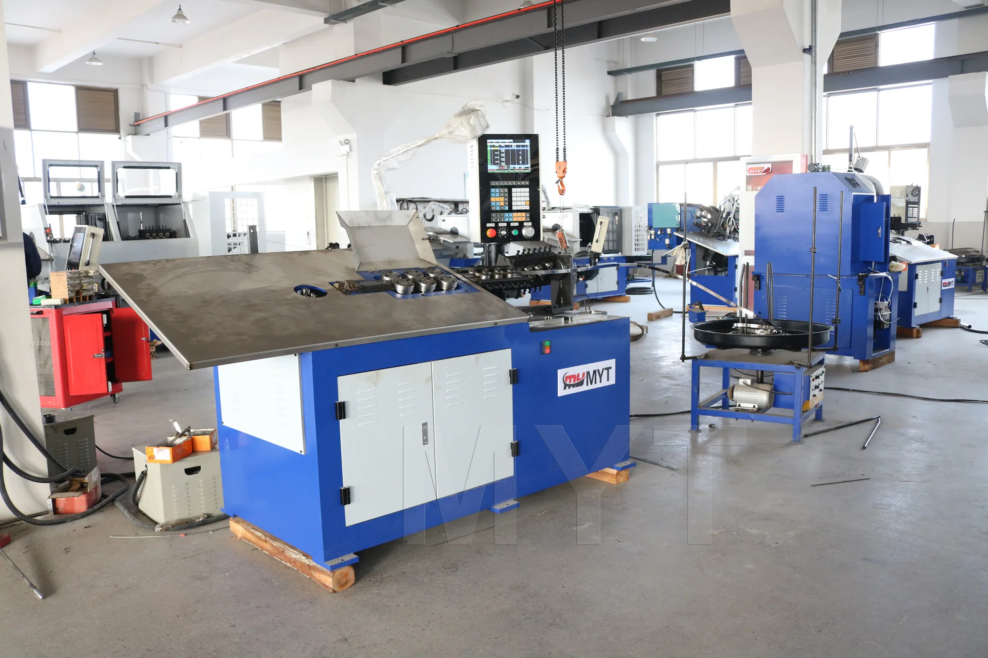 8mm Diameter 2d Cnc Wire Bending Machine Automatic High Precision 4 ...