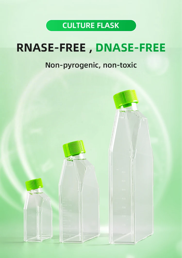 Manufacturer Laboratory Suspension Plastic Cell Culture Flask 50ml ...