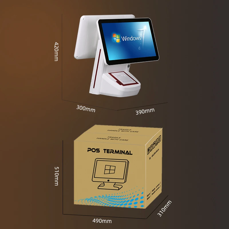1908D LCD Display POS Terminal - Efficient Cash Register