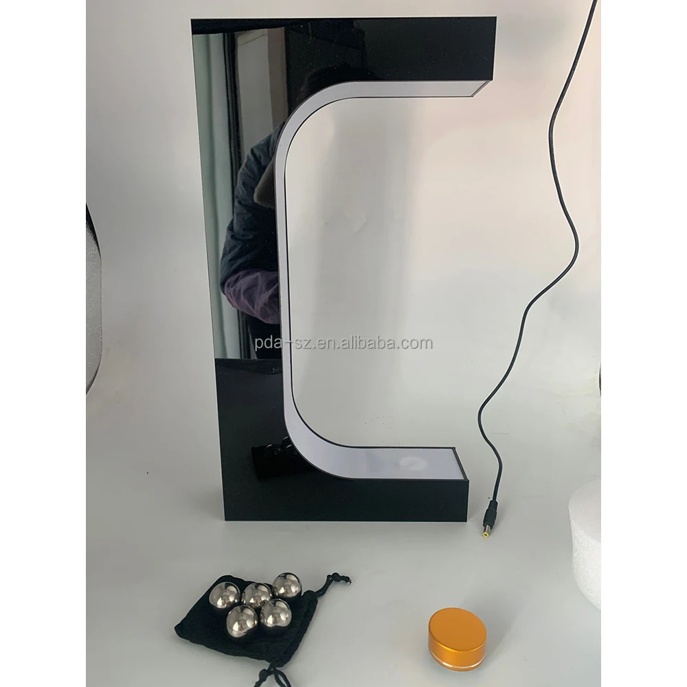 Rotating Magnetic Levitate Floating Display Rack Led Levitation Shoes ...