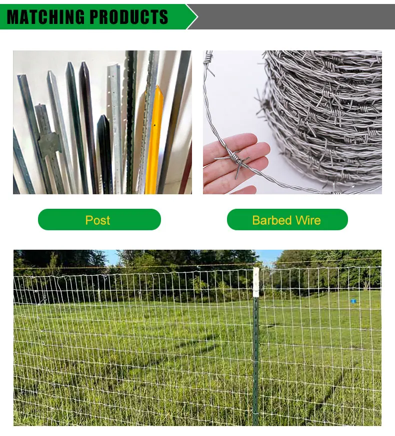 Garden Wire Mesh Panel Farm Fencing Field Fence - Buy Farm Mesh Wire ...