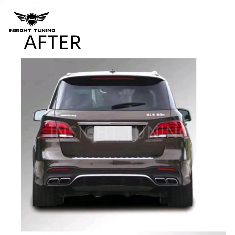 W166 Old to New Body Kit for Mercedes Benz ML W166 2013-2015