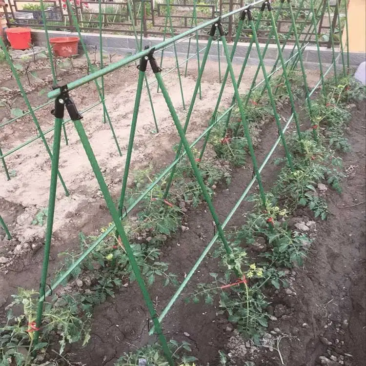 Garden Stake Plastic Coated Plant Stake Fiberglass Plant Stake Holder ...