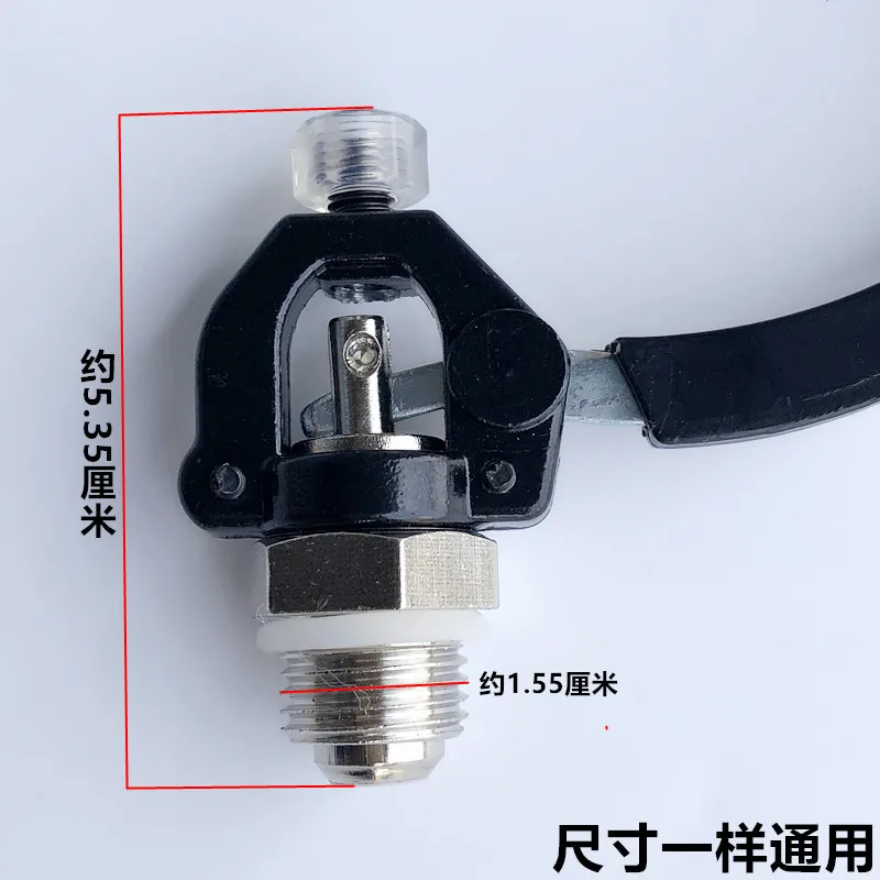 Large Iron Hand Press Steam Valve Steam Iron Switch Boiler Full Steam ...