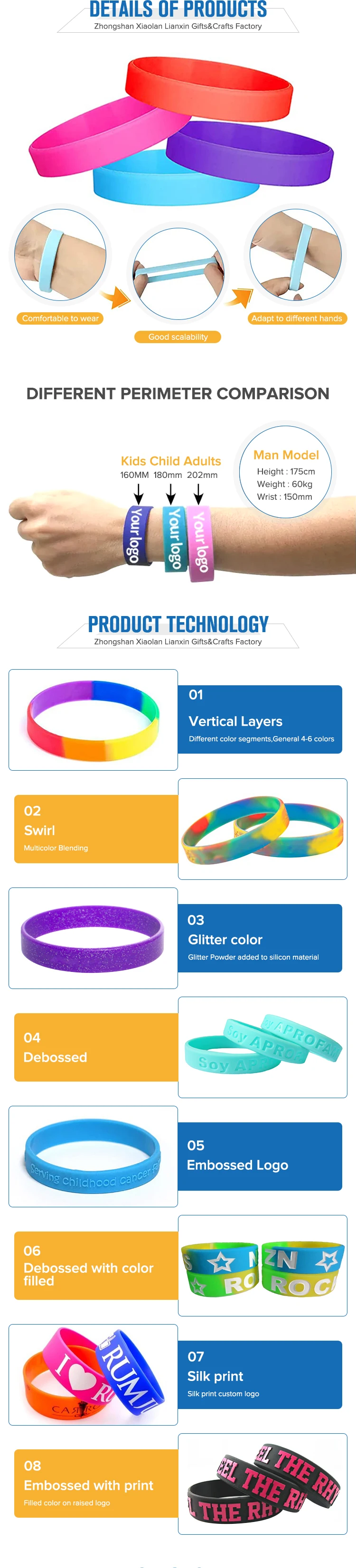 Custom Wristbands - Make Your Own with Logo & Message