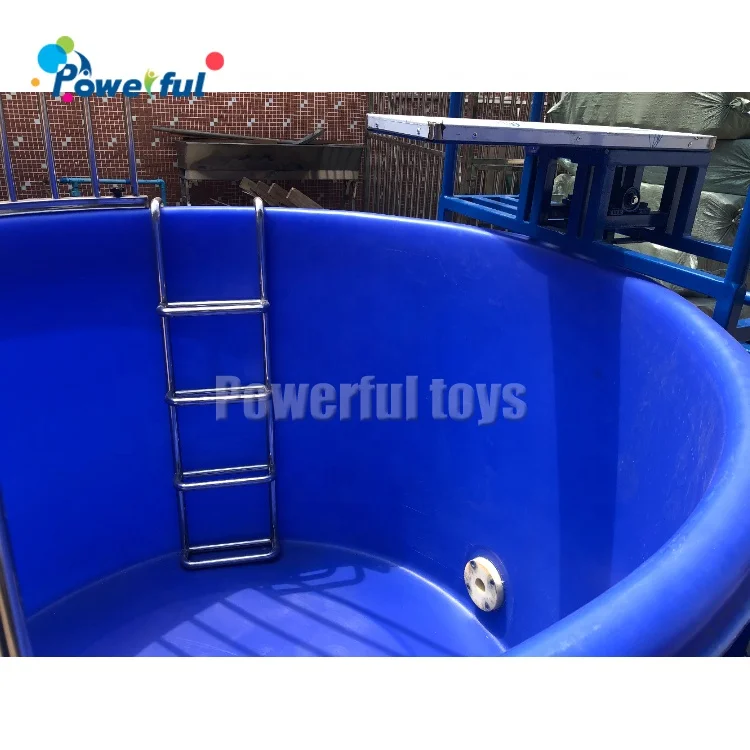 Plastic Water Dunk Tank Trampoline Park Party Game Dunk Tank For Sale ...