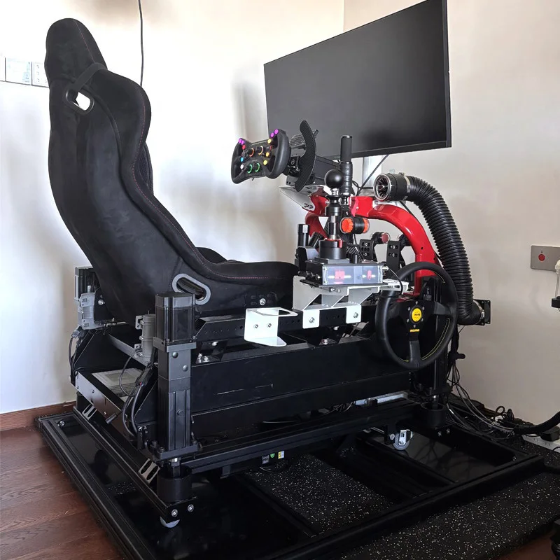 Simorreal GT7 Dynamic Sim Racing Cockpit - Aluminum 4-axis